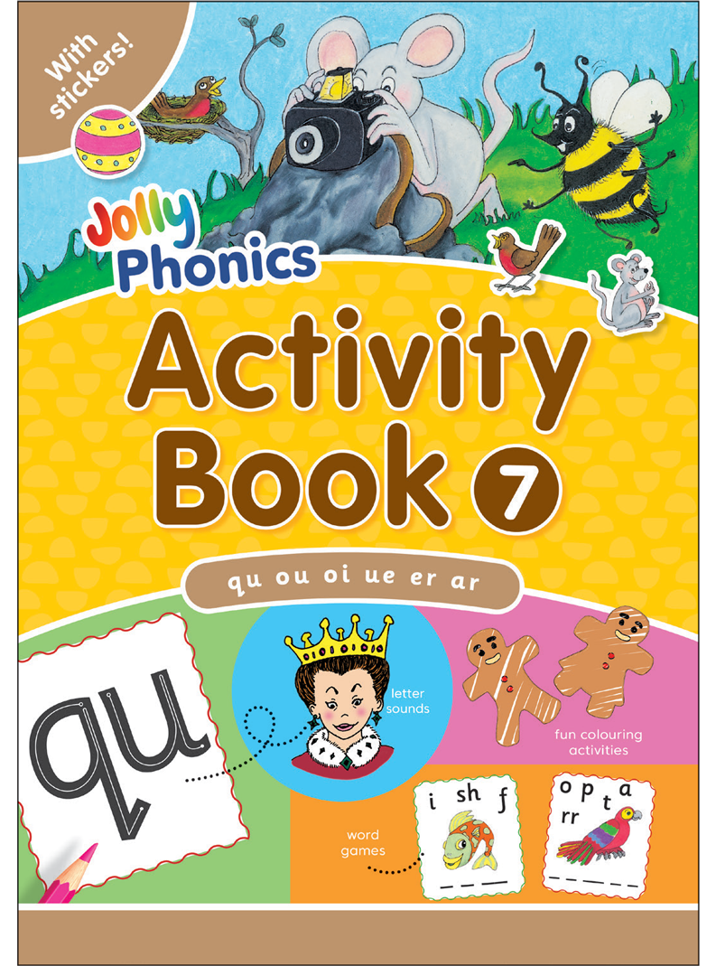 Jolly Phonics Activity Book 7 Pre-cursive – Jolly Learning South Africa