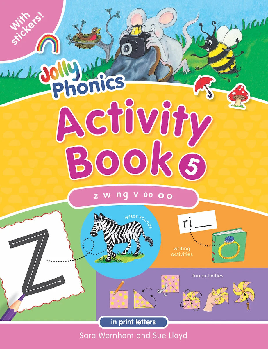 Jolly Phonics Activity Book 5 (in print letters) – Jolly Learning South ...