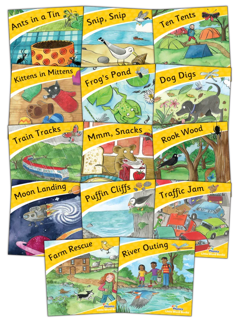 Jolly Phonics Little Word Books (in print letters) – Jolly Learning ...